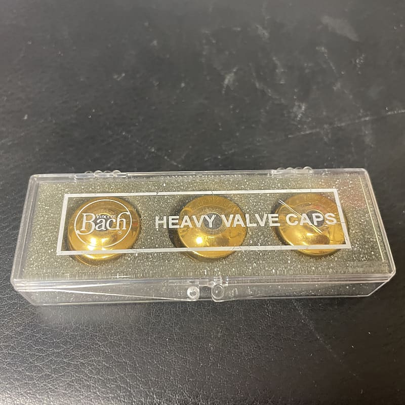 Genuine Bach Stradivarius Heavy valve cap set in | Reverb Australia