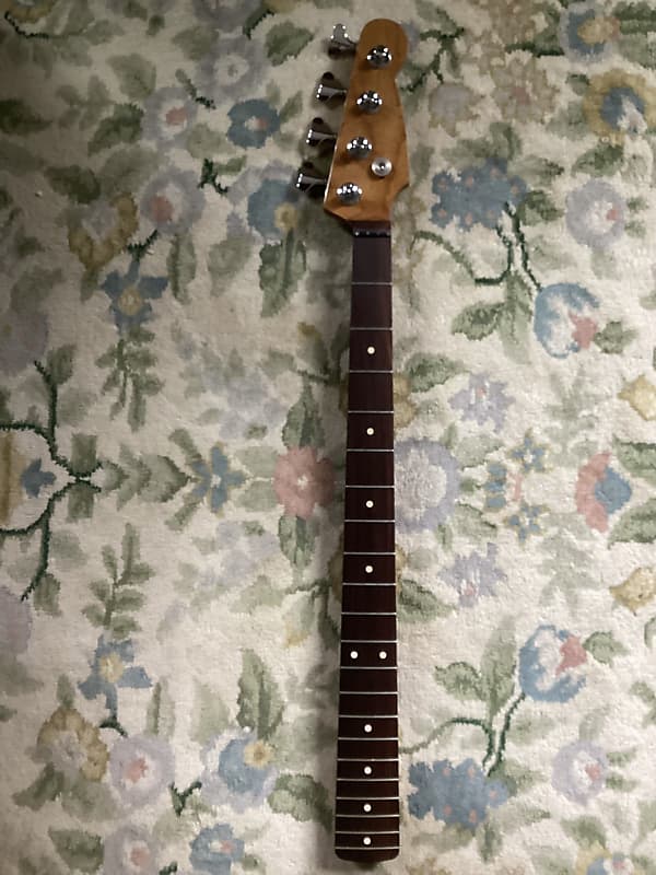 Warmoth JAZZ BASS NECK 2015 approx. - Natural | Reverb