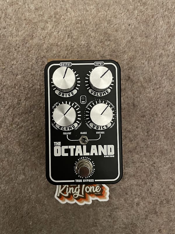 King Tone Guitar The Octaland V2 2022 - Black | Reverb UK
