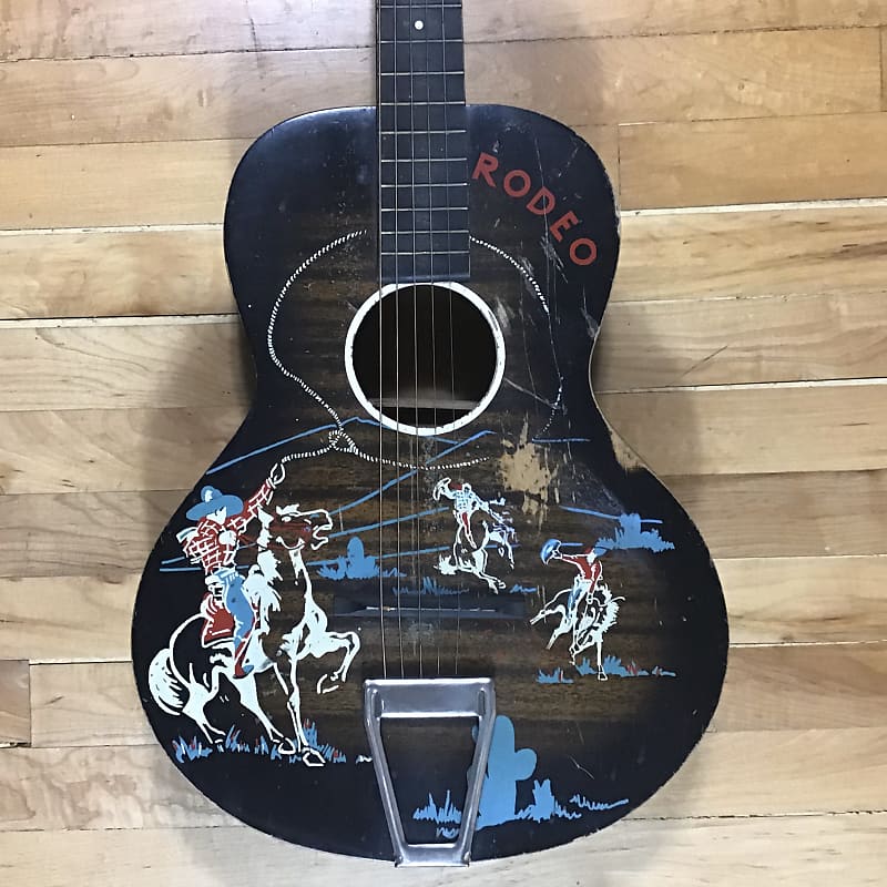Carmencita Stencil Guitar "Rodeo" SG39 | Reverb