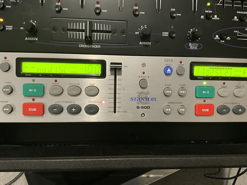 stanton s-500 dual cd player | Reverb