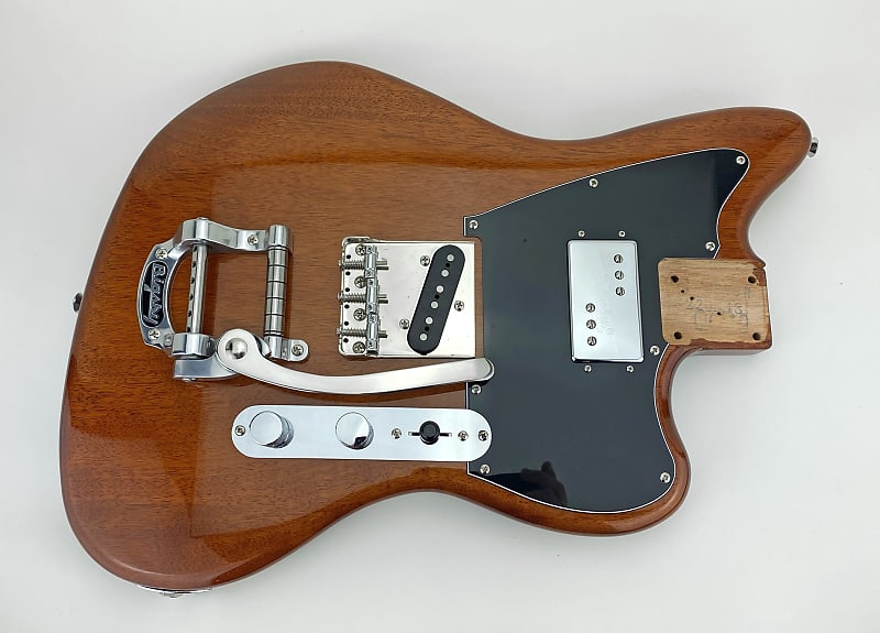 Squier Paranormal Offset Telecaster SH with Bigsby - Mocha | Reverb
