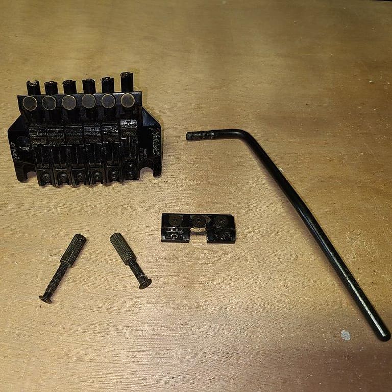 Kahler USA Spyder Bridge (1986) and Locking Nut - Complete | Reverb