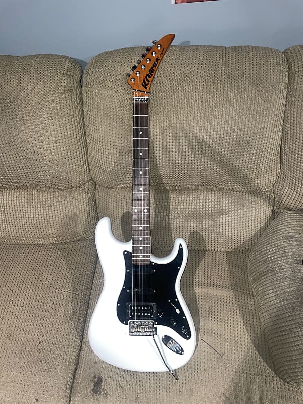 Fender American Strat with KRAMER 1986 pacer neck! | Reverb