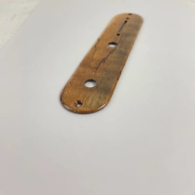 Maple Wood Telecaster Tele Style Guitar Control Plate Panel | Reverb