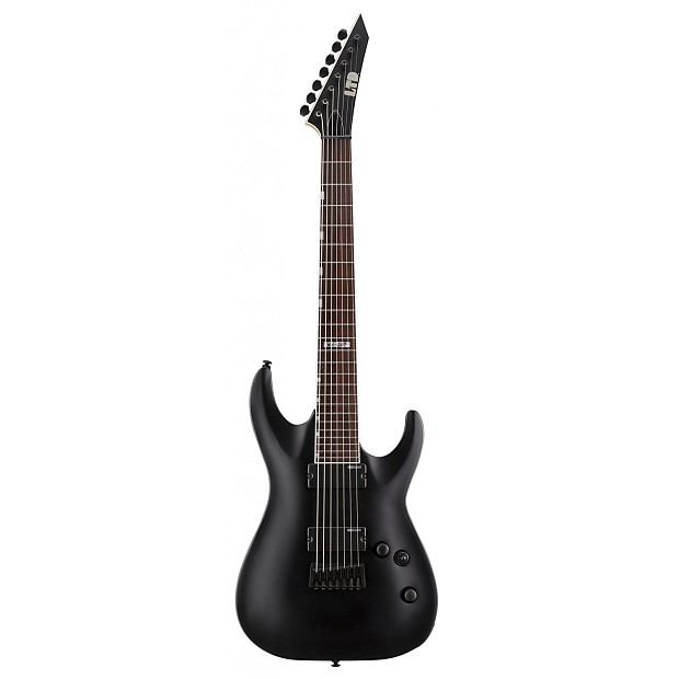 ESP LTD MH-207 BLKS Black Satin 2014 (MH207) | Reverb