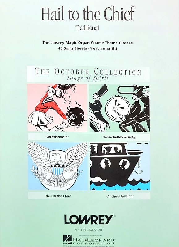 Hail to the Chief - Lowrey EZ Play Sheet Music | Reverb