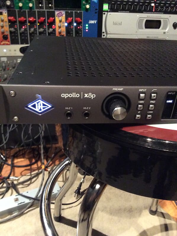 Universal Audio UAD x8p 8 channel Unison Preamps / Hexa DSP / | Reverb