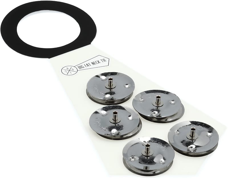 Big Fat Snare Drum Neck Tie Cymbal Topper (3-pack) Bundle | Reverb