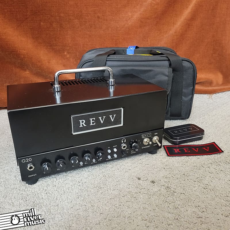 REVV G20 2-Channel 20-Watt Guitar Amp Head w/ Bag Used | Reverb