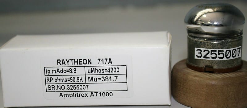 717 A Vaccum Tube Western Electric By Raytheon Made In | Reverb