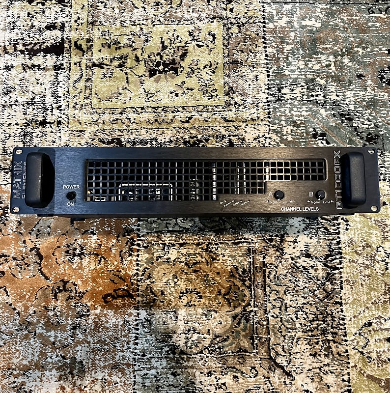 Matrix Elements GT1000FX 2U 2020s - Black | Reverb