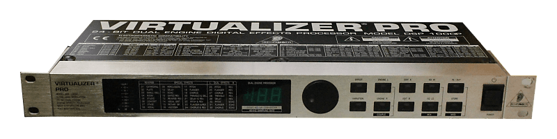 Behringer Virtualizer Pro DSP1000P | Reverb