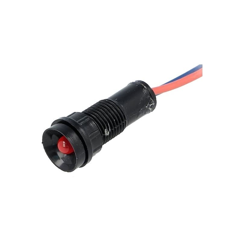 Red LED 12V AC / DC 12mm IP40 (6080) | Reverb
