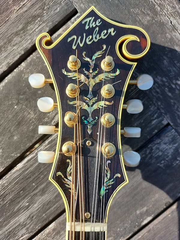 Weber Fern F Style Mandolin, 2006, signed by Bruce Weber | Reverb