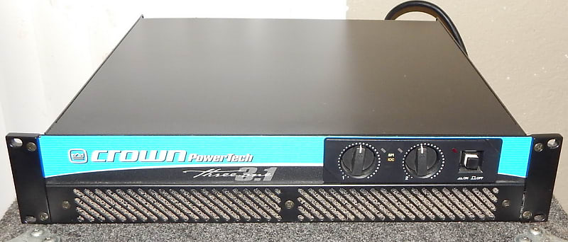 Crown Powertech 3.1 power amplifier | Reverb