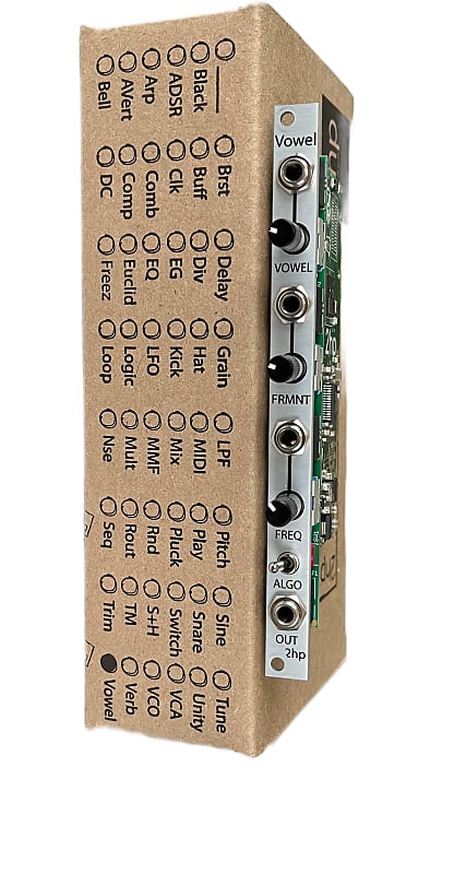 2hp Vowel - Silver | Reverb