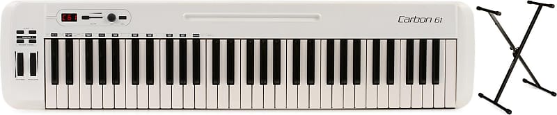 Samson Carbon 61 61-key Keyboard Controller Bundle with | Reverb