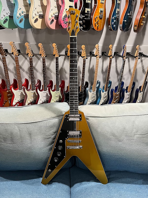 PureSalem Bruiser V 2017 Gold top | Reverb