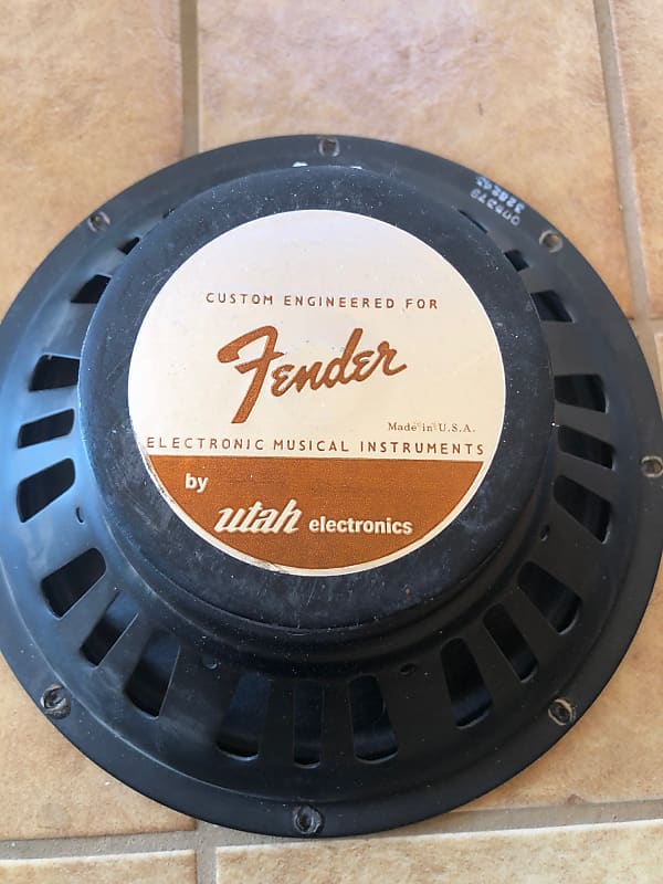 Fender Utah Electronics Speaker | Reverb