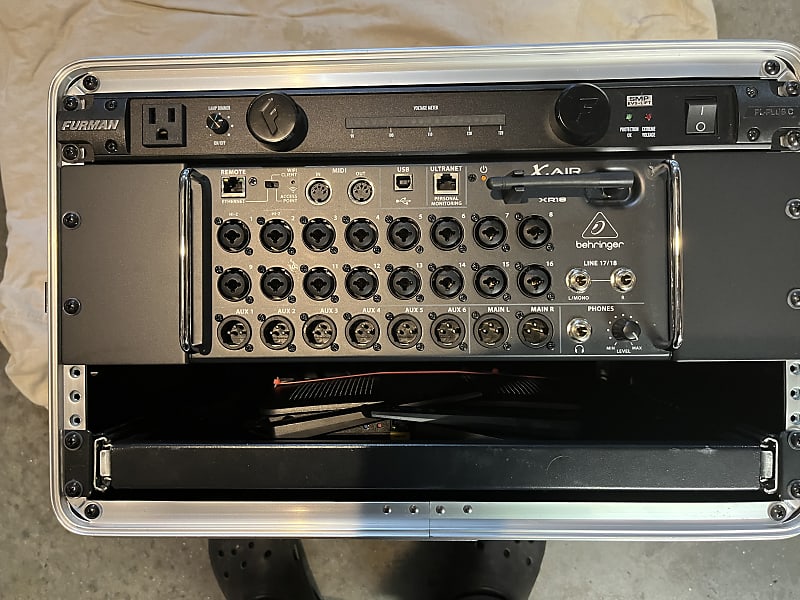 Behringer X Air XR18: Turn-key Rackmounted Rig | Reverb
