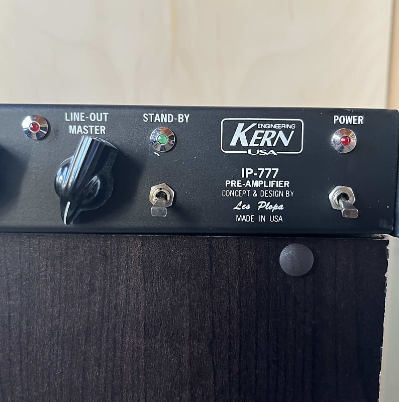 Kern IP-777 Hand-Wired All Tube Bass Preamp | Reverb