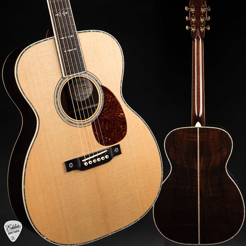 Bourgeois OM Style 45 Deluxe - Blue Sinker Sitka Spruce & | Reverb