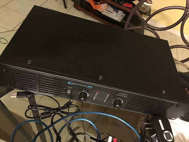 Technical Pro Amplifier | Reverb