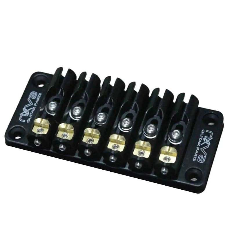 Nova Guitar Parts 6 String Fixed Guitar Bridge Reverb