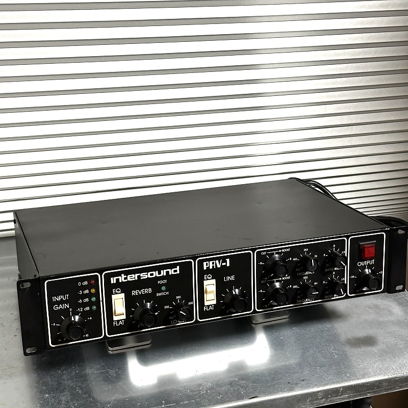Intersound PRV-1 Parametric EQ / Spring Reverb | Reverb UK