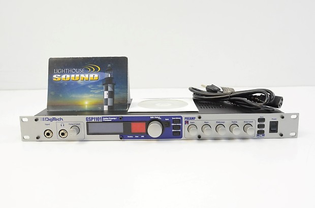 DigiTech GSP1101 Multi-Effects RAck Mount Guitar Effect | Reverb