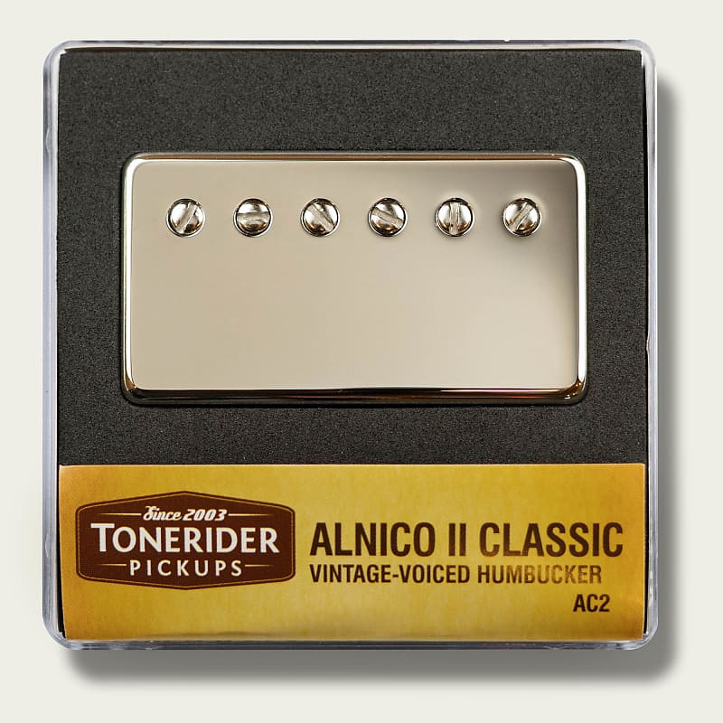 Tonerider Alnico II Classics Neck Humbucker Pickup Nickel | Reverb UK