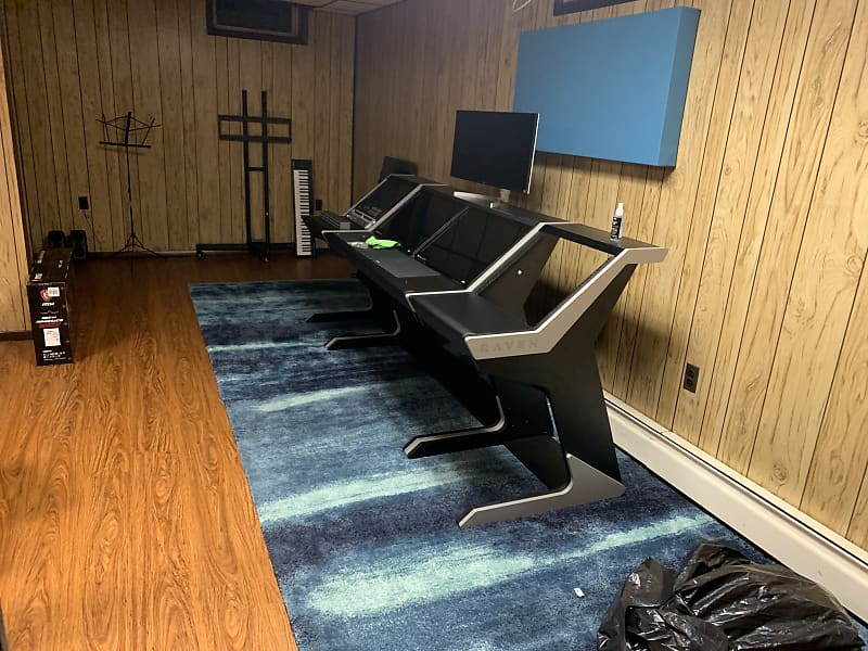 SLATE RAVEN Raven DESk 2 MONITORS MTi ,AND 2 SIDE CARS | Reverb