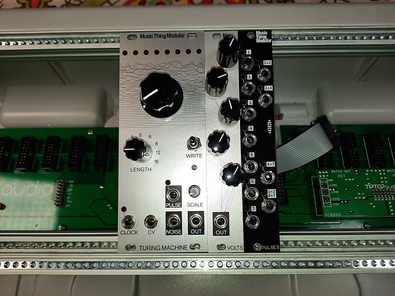 Music Thing Modular Turing Machine Mk II w/ Volts and Pulses | Reverb