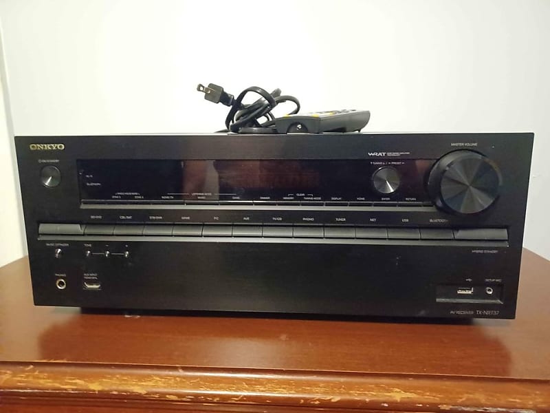 Onkyo TX-NR737 Receiver & Remote | Reverb