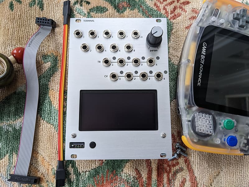 Terminal (DIY Monome Teletype Clone) Silver | Reverb