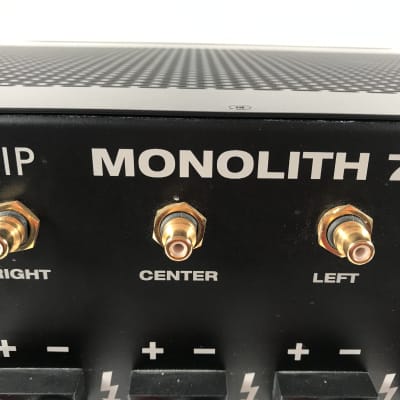Monolith Multi-Channel Power Amplifier - Black With 7x200 | Reverb
