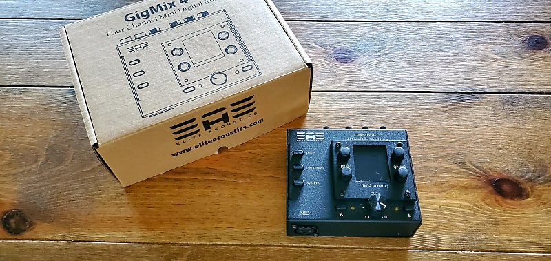 Elite Acoustics Elite Acoustics EAE GigMix 4-1 four chan mini | Reverb