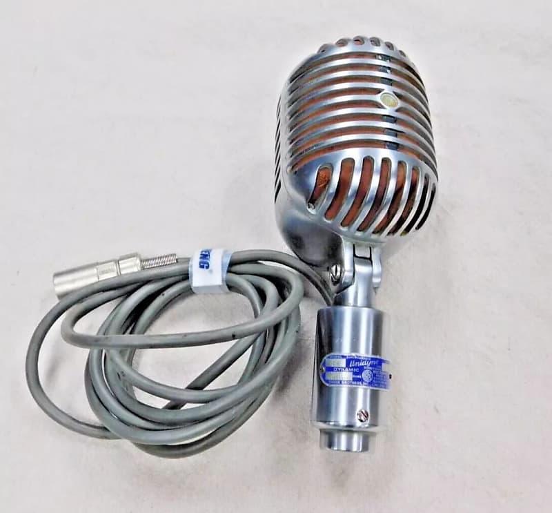 Shure 556 "Elvis" Broadcast Unidyne Microphone Vintage 1950's | Reverb