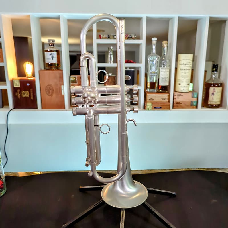 Edwards X-13 Satin Silver Trumpet | Reverb