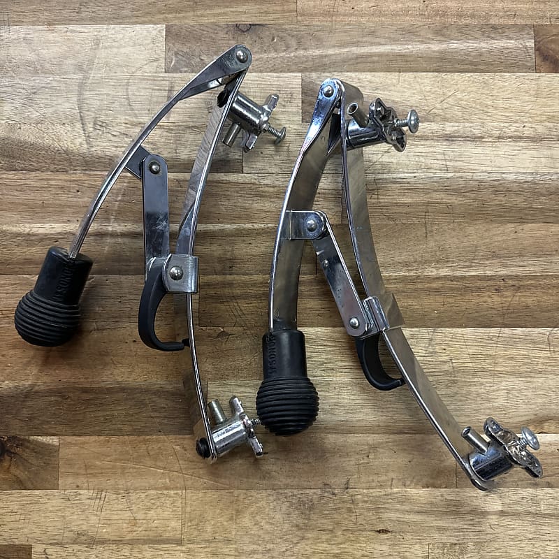 Sonor Sonic Plus Bass Drum Legs w/Lugs - Chrome | Reverb