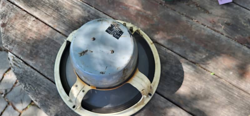 Altec 417B 12" Speaker 1968 - Gray and White | Reverb