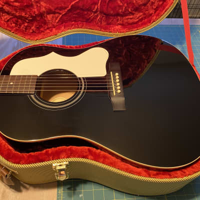 Epiphone EJ-45 2014 Black 1963 Reissue | Reverb