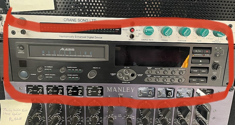 Alesis Masterlink ML-9600 High Resolution Master Disk | Reverb