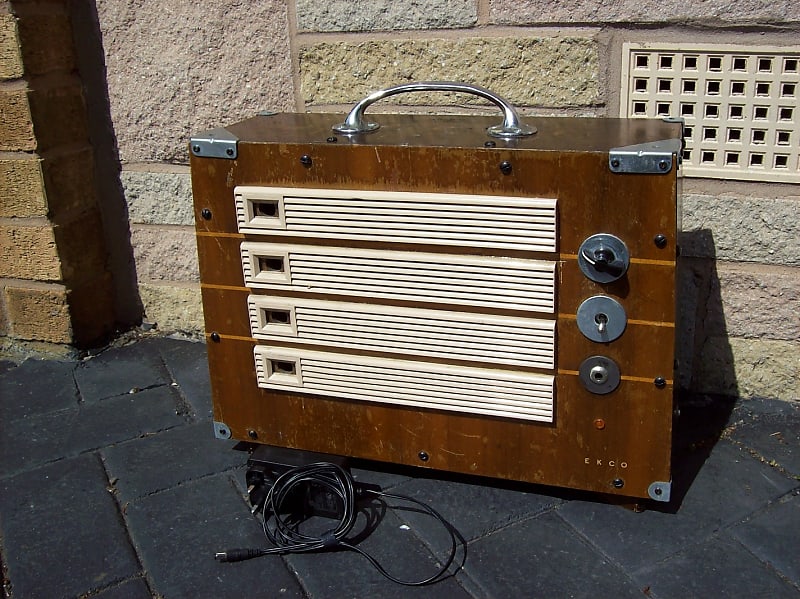 Ekco radio converted powered speaker amp 1950's-1960's | Reverb UK