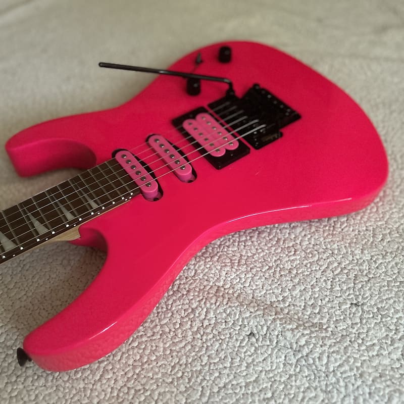 Jackson Dinky DK3XR HSS - Neon Pink | Reverb