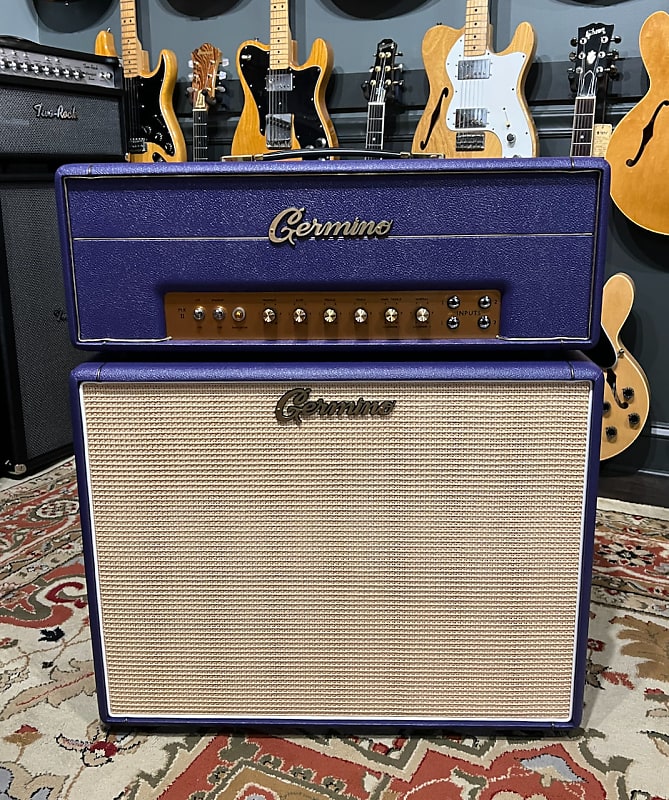 Germino Classic 45 Master Volume & Style II 2x12 Cabinet | Reverb