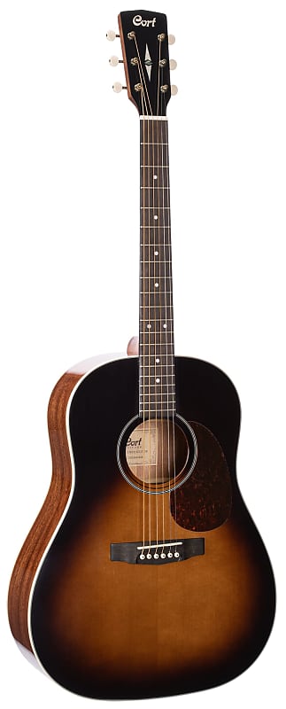 Cort Earth 100 Natural SSF - Sunburst | Reverb