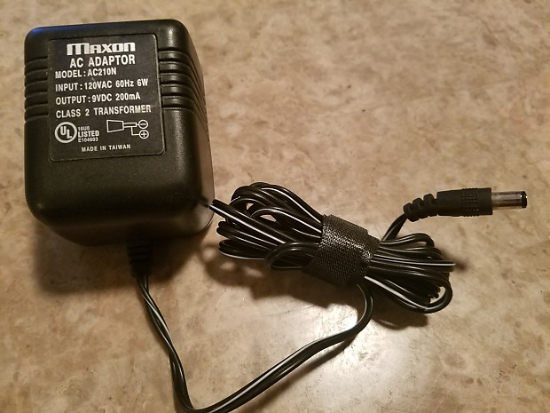 Maxon MAXON AC210N power adaptor for OD-808 | Reverb