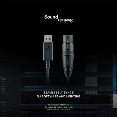 SoundSwitch Micro Interface USB to DMX 2-Universe DJ Stage | Reverb